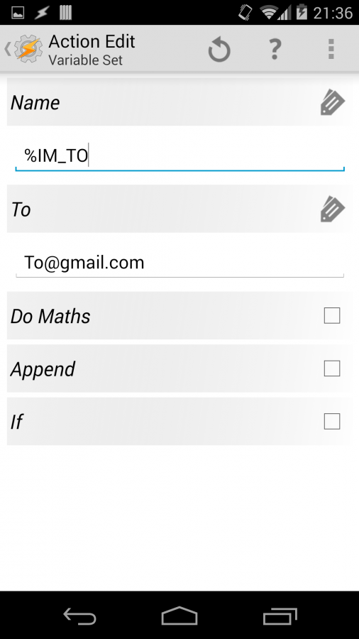 【Tasker】スマートフォンをシェイクしてハングアウトでテキスト送信できるようにする方法 - 87miles.net